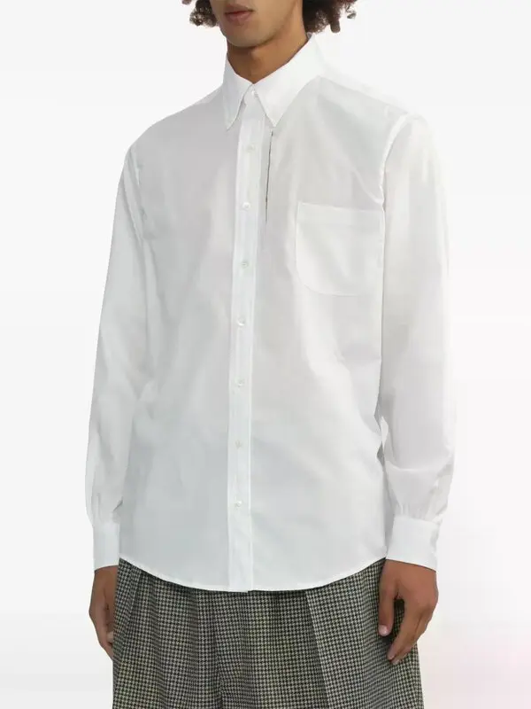 Random Identities Cut-out Shirt