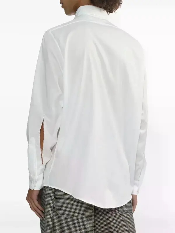 Random Identities Cut-out Shirt