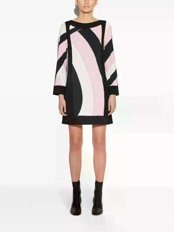 Emilio Pucci Iride-print Mini Dress