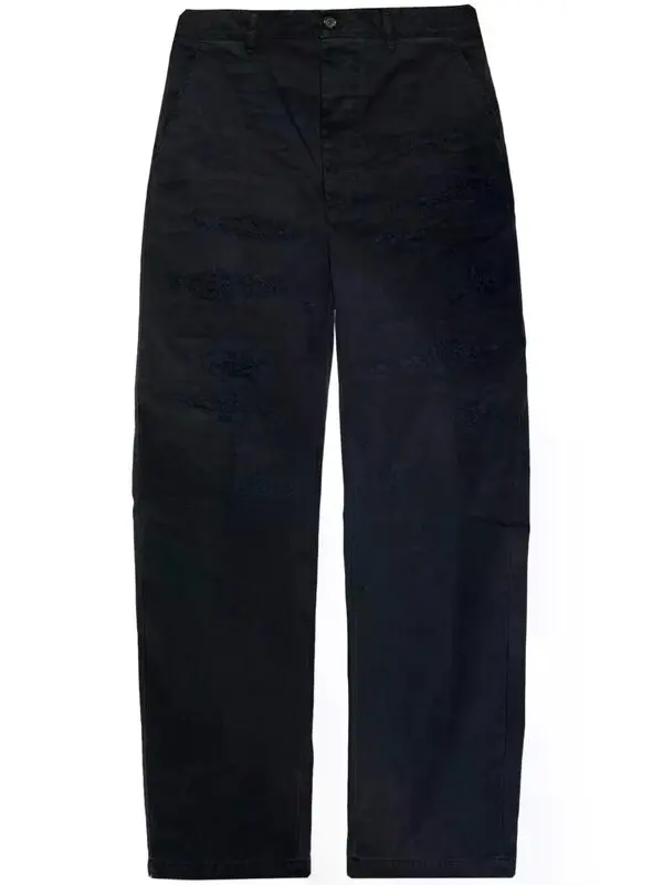 Dsquared2 Ripped Loose-fit Trousers