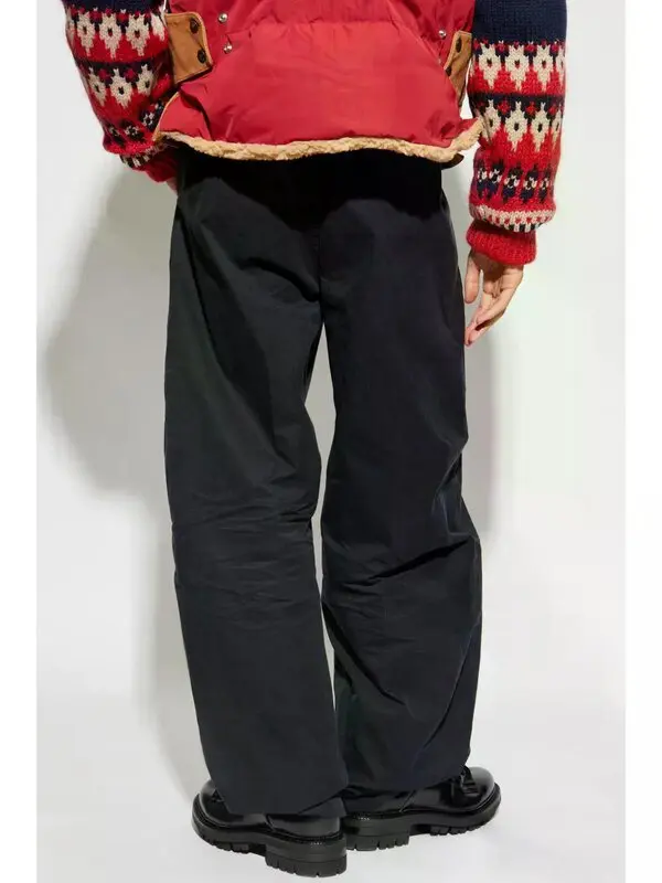 Dsquared2 Ripped Loose-fit Trousers