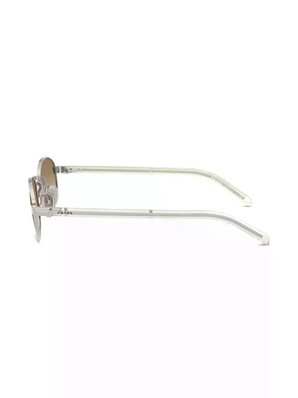 Prada Round-frame Sunglasses - Silver
