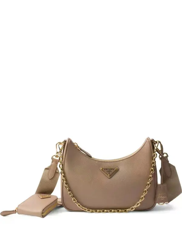 Prada Re-edition Mini Shoulder Bag - Brown