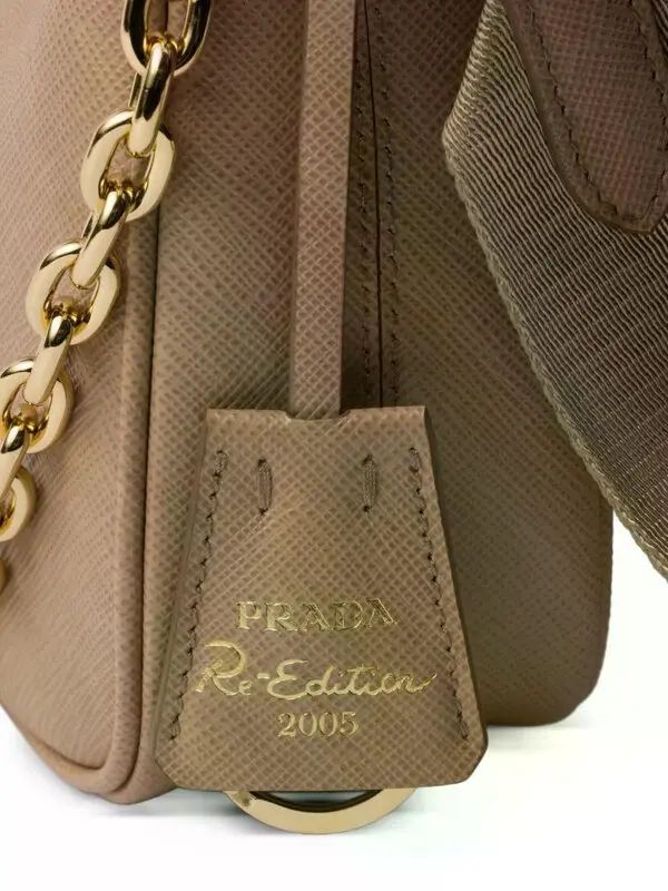 Prada Re-edition Mini Shoulder Bag - Brown