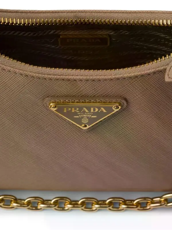 Prada Re-edition Mini Shoulder Bag - Brown