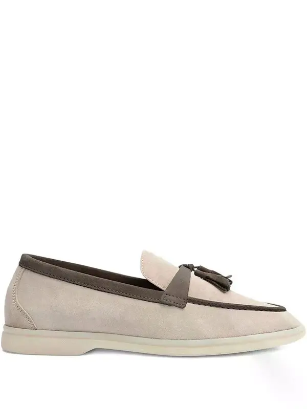 SCAROSSO Leather Loafers