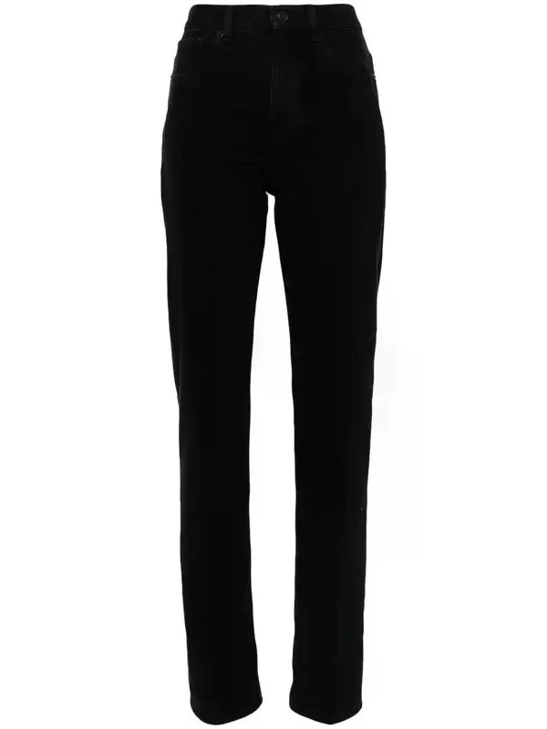 Saint Laurent Logo-patch Jeans