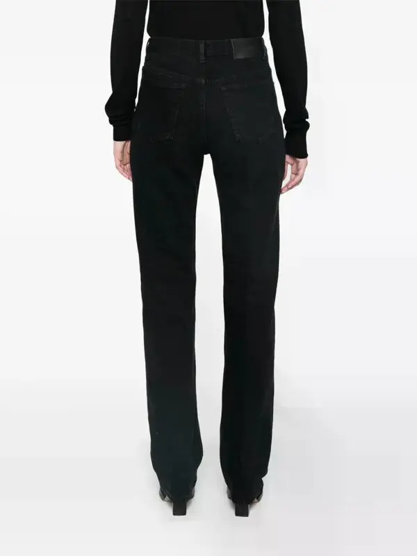 Saint Laurent Logo-patch Jeans