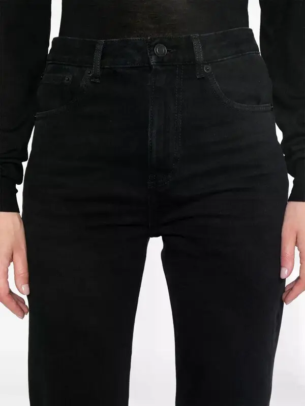 Saint Laurent Logo-patch Jeans