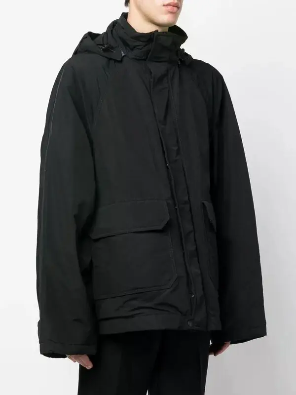 Balenciaga Bb Icon Kick Parka Coat
