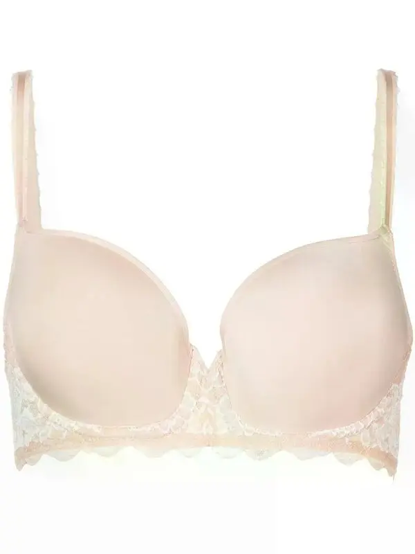 Wacoal Lace-detail Contour Bra - Neutrals