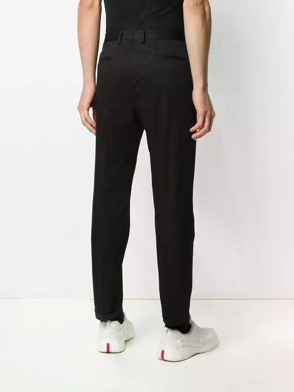 Dolce & Gabbana Tapered Tailored Trousers - Black