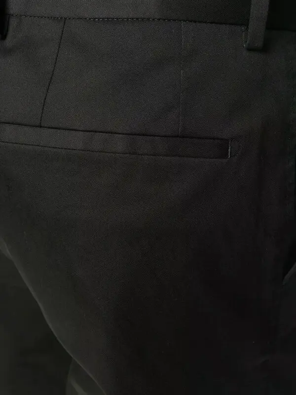 Dolce & Gabbana Tapered Tailored Trousers - Black