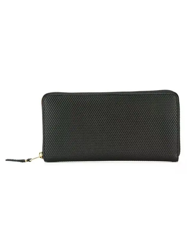 Comme Des Garçons Embossed Wallet - Black