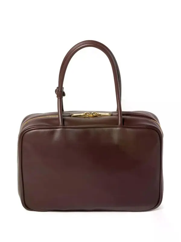 Miu Miu Beau Logo-debossed Leather Bag