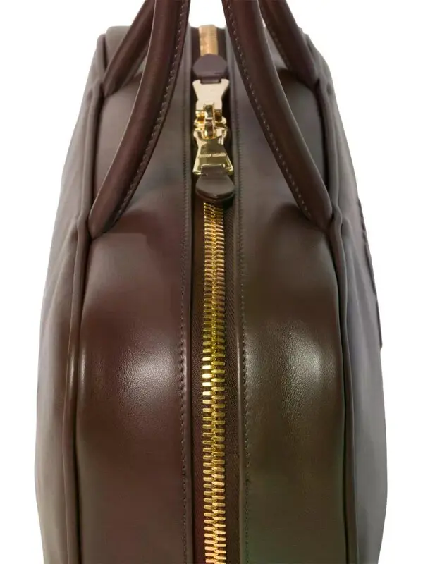 Miu Miu Beau Logo-debossed Leather Bag