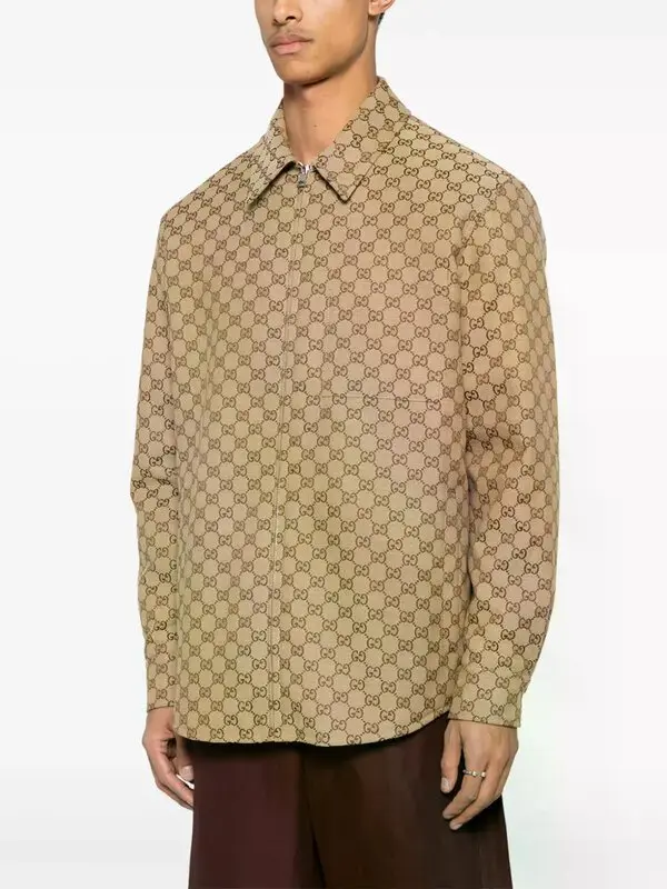 Gucci Gg-canvas Overshirt