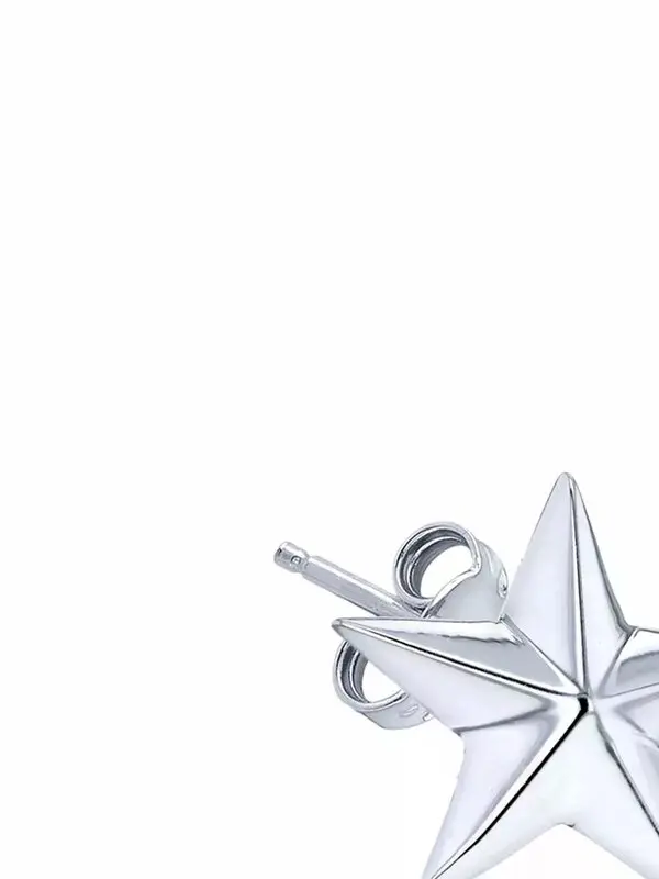 TRUE ROCKS Star Stud Earring - Silver
