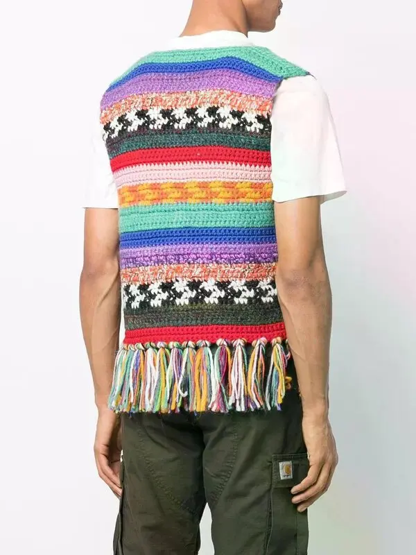 Dsquared2 Crochet Knit Vest