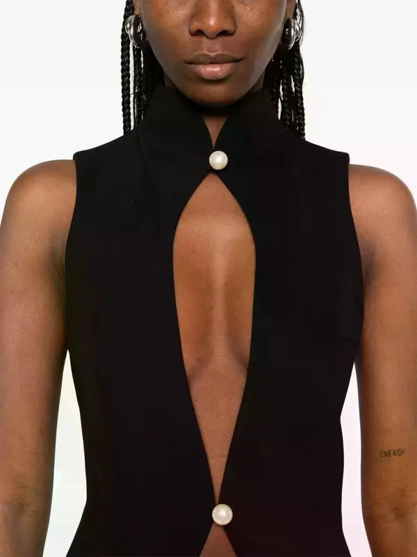 MUGLER Cut-out Mini Dress