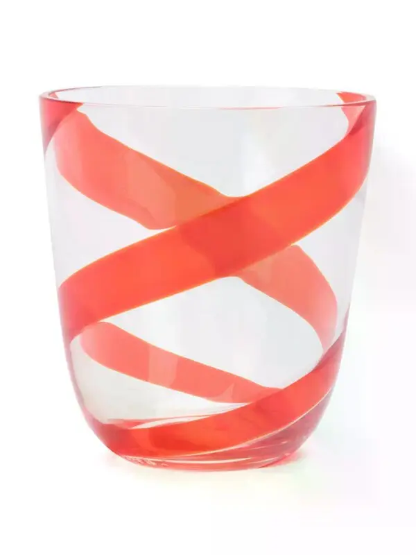 CARLO MORETTI Striped Glass - Red