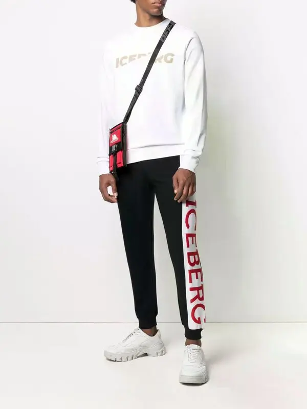 Iceberg Colour-block Logo Track Pants