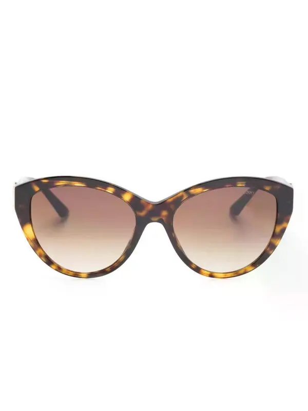 JIMMY CHOO Cat-eye Sunglasses - Brown