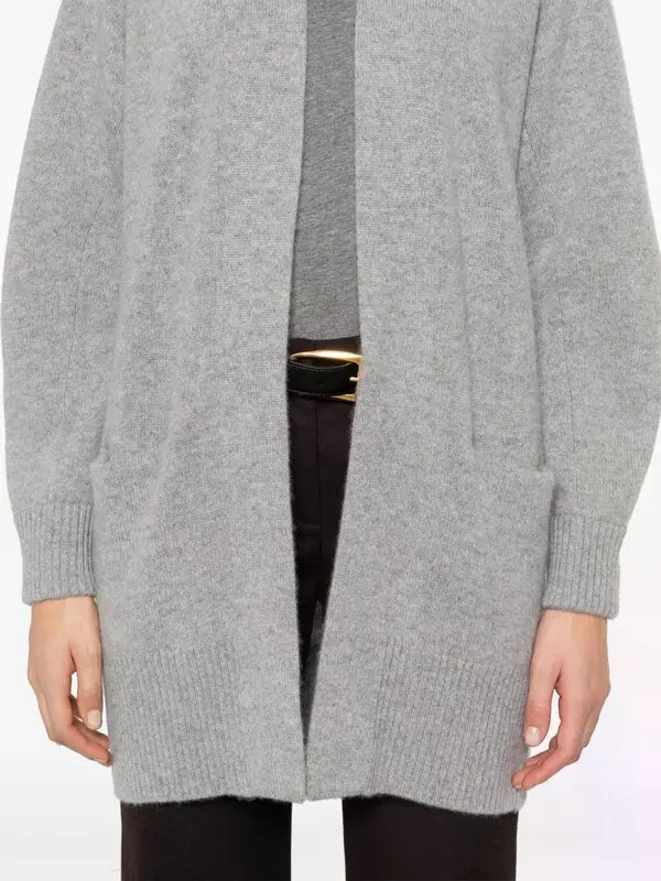 Vince Open-front Cashmere Cardigan - Grey
