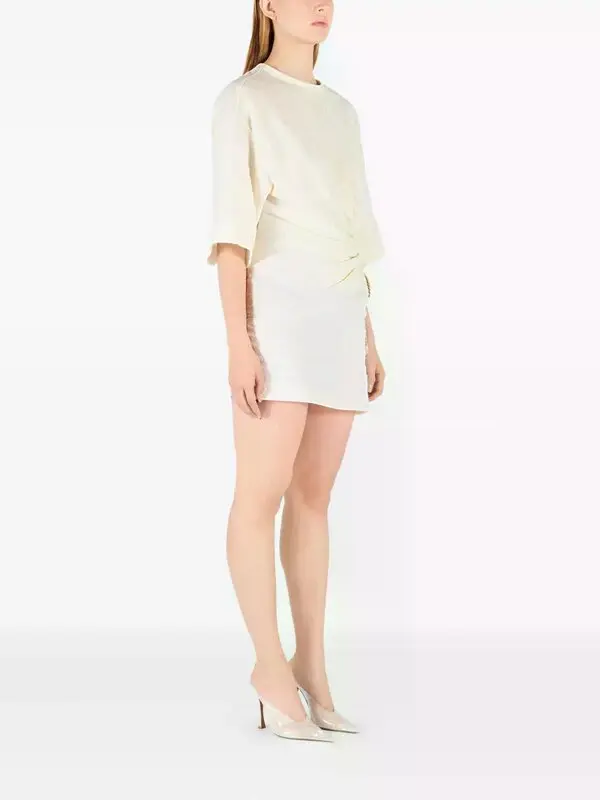 Roberto Cavalli Linen Mini Dress
