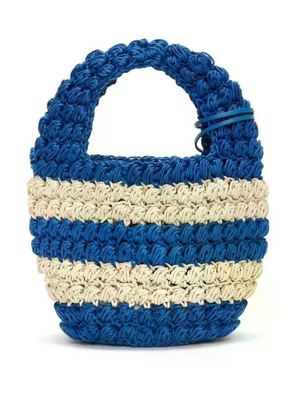 JW Anderson Anchor Charm Woven Handbag