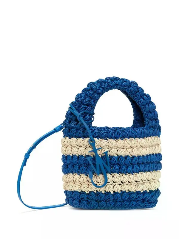 JW Anderson Anchor Charm Woven Handbag