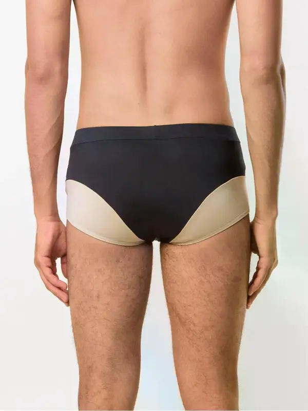 AMIR SLAMA Panelled Trunks