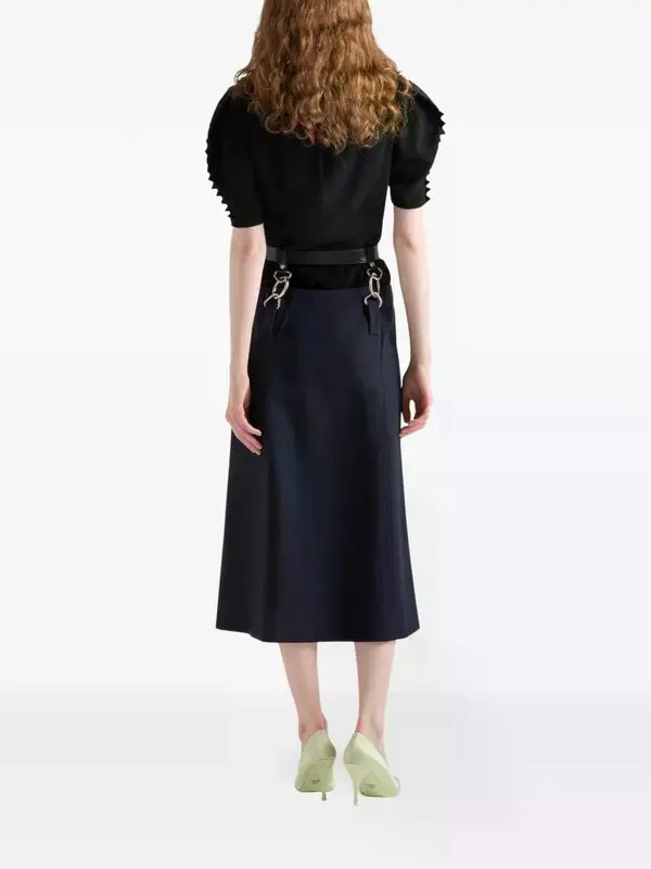 Prada Cady Crepe Top