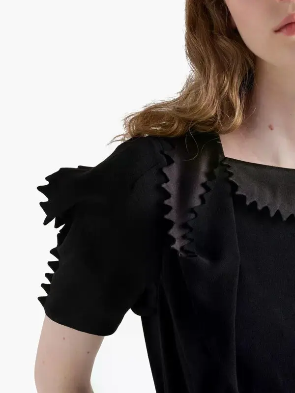 Prada Cady Crepe Top