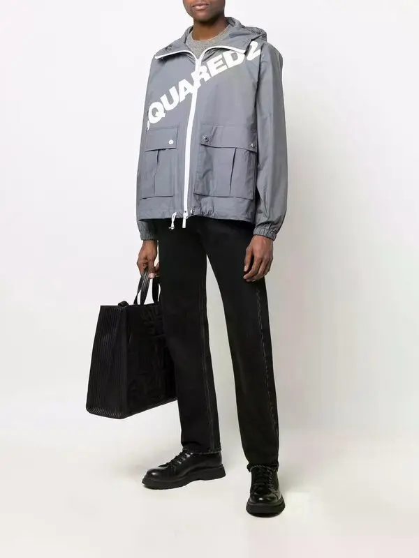 Dsquared2 Logo-print Hooded Jacket