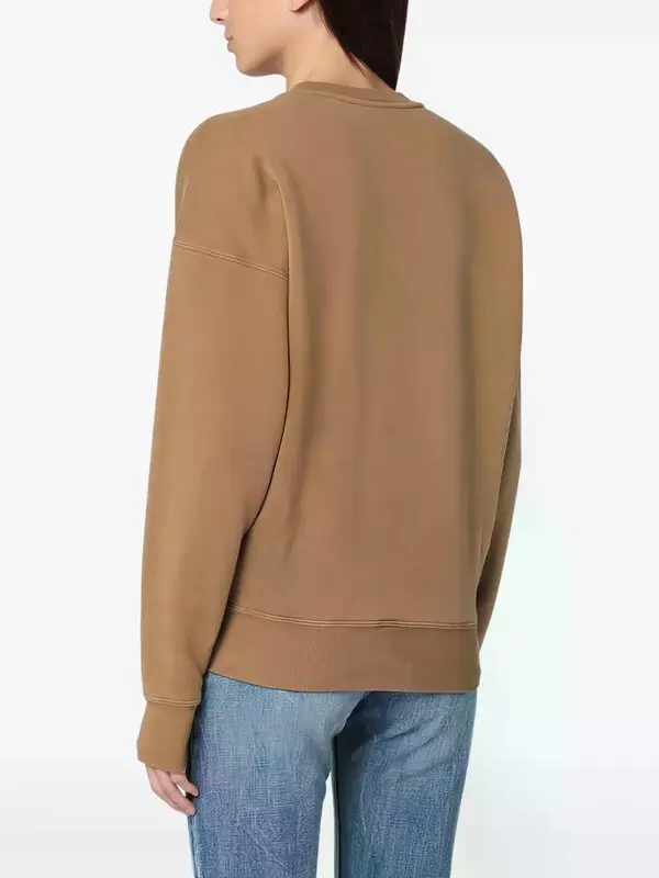 Saint Laurent Camel Cotton Sweatshirt