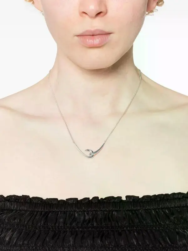 SHAUN LEANE Sterling Hook Pendant Necklace