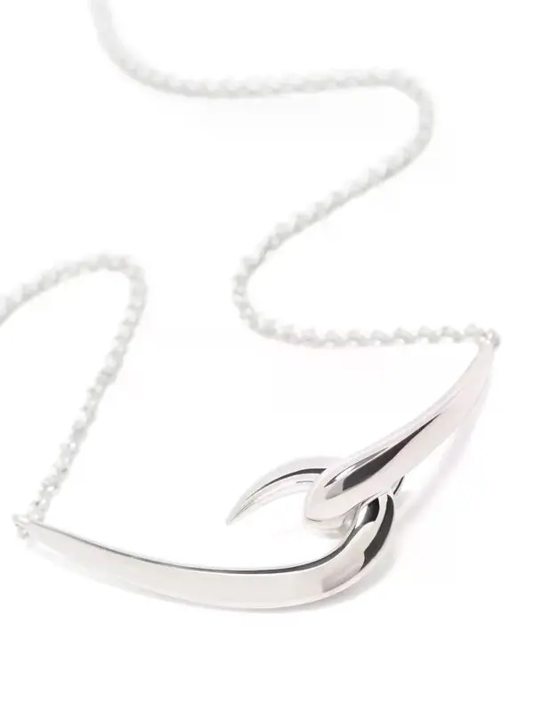 SHAUN LEANE Sterling Hook Pendant Necklace