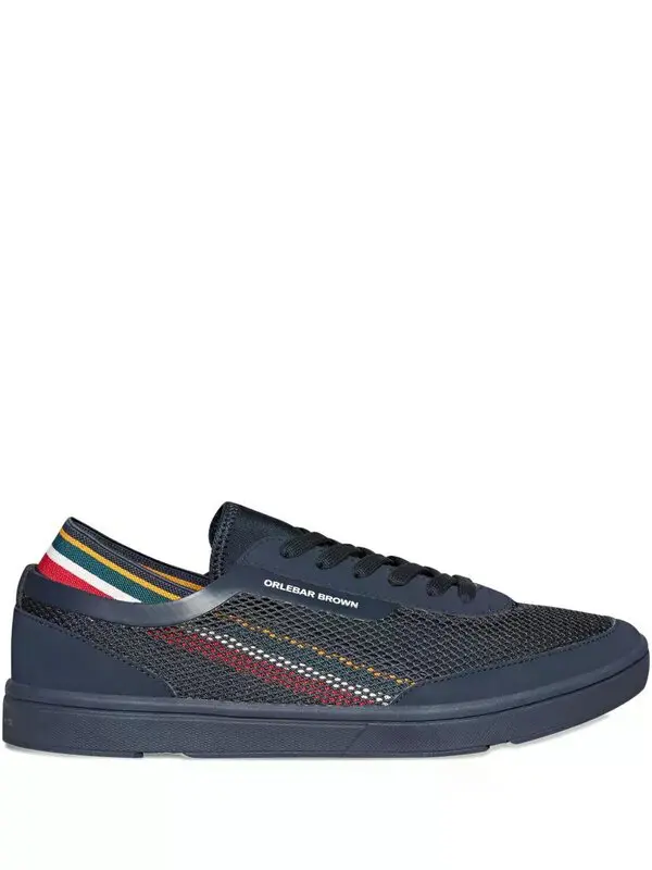 Orlebar Brown Larson Mesh-panelled Low-top Sneakers - Blue