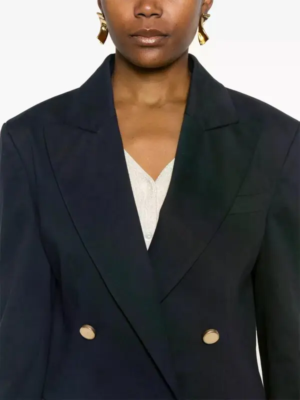 P.a.r.o.s.h Double-breasted Blazer With Peak Lapels