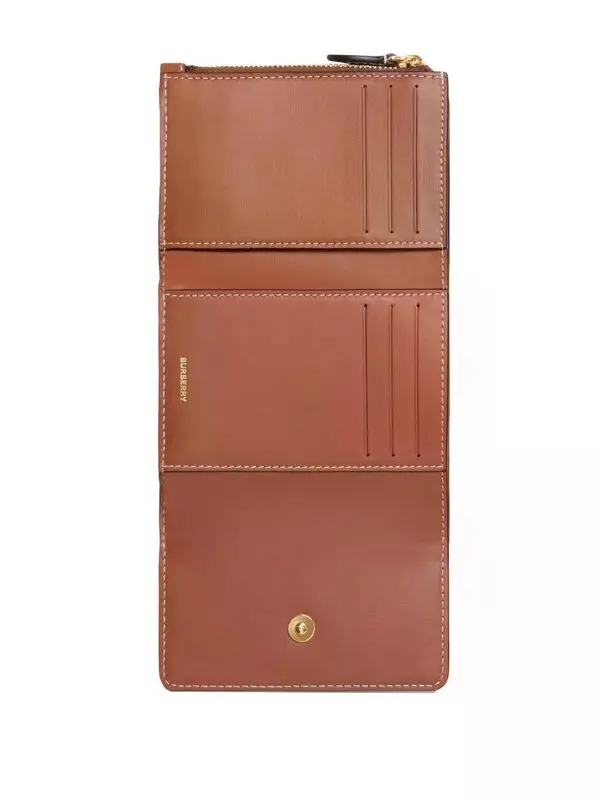 Burberry Small Vintage Check Leather Wallet