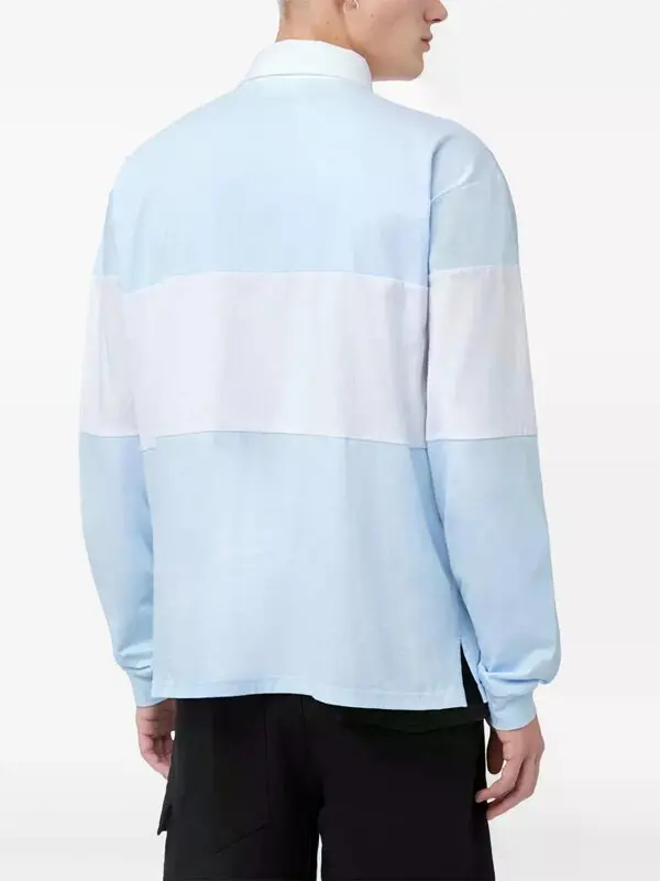 Gcds Logo-embroidered Cotton Polo Shirt