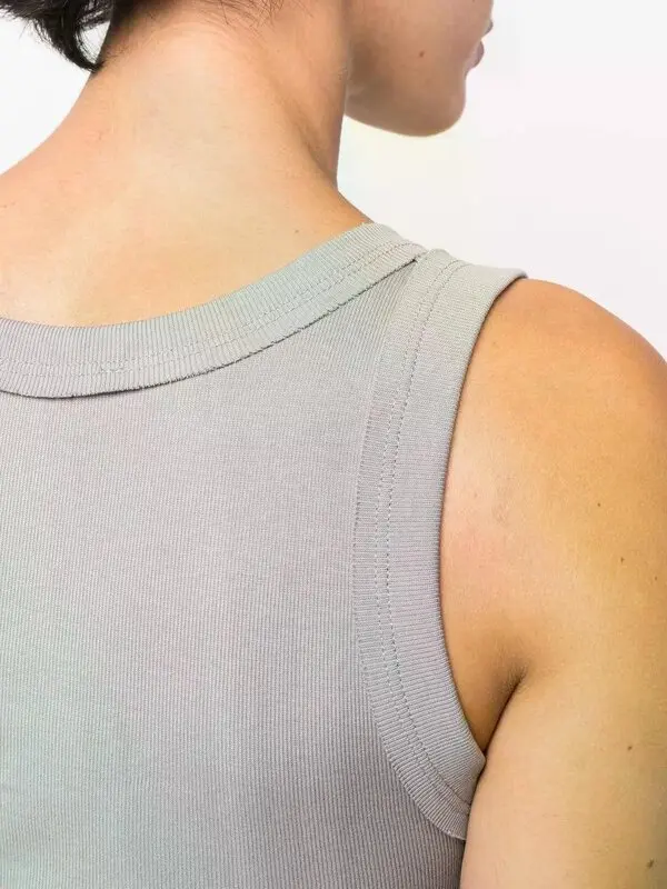 STYLAND Organic Cotton Vest Top - Grey