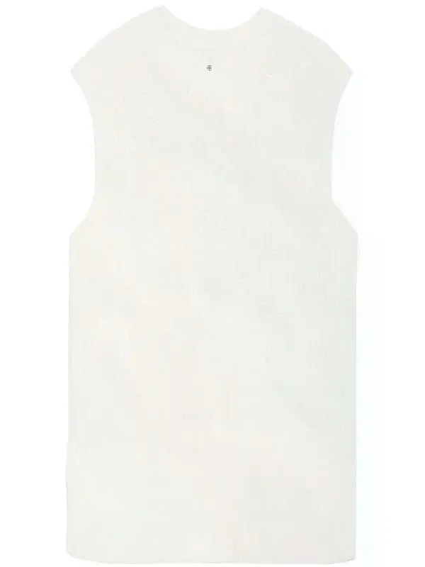 ANINE BING Olivier Cable-knit Vest