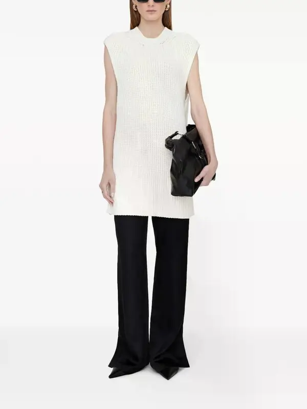ANINE BING Olivier Cable-knit Vest