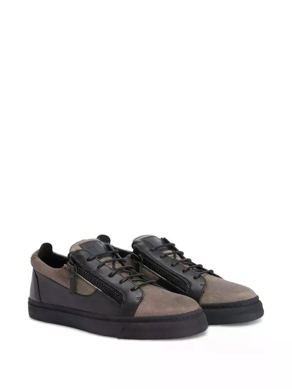 GIUSEPPE ZANOTTI Frankie Double-zip Sneakers