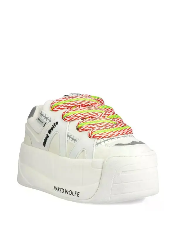 NAKED WOLFE Platform Lace-up Sneakers