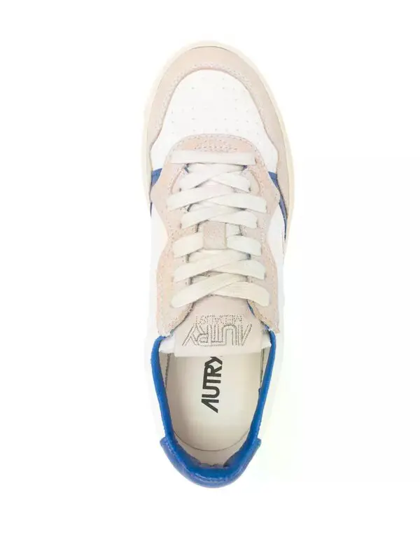AUTRY Medalist Panelled Sneakers - White