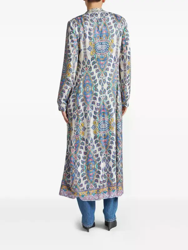 Etro Paisley-print Duster Coat