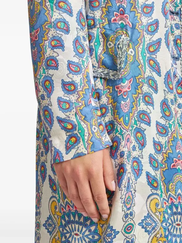 Etro Paisley-print Duster Coat